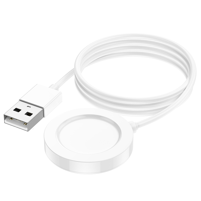 Bezdrátová nabíječka Borofone BD2 Smart Sports pro chytré hodinky bílá ...