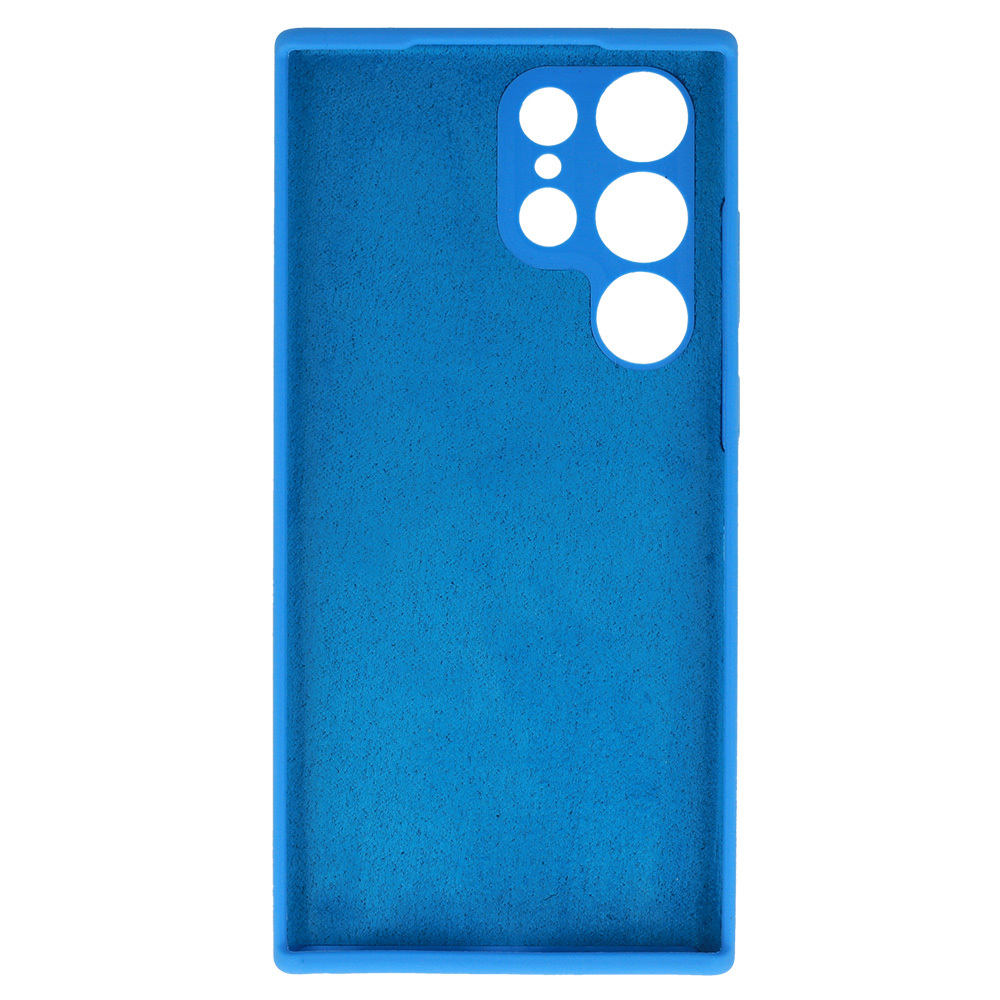 Silicone Lite Case pro Samsung Galaxy S22 Ultra blue | ProMobily.cz