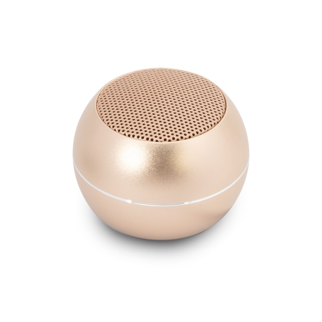 Guess Mini Bluetooth Speaker 3W 4H Gold | ProMobily.cz