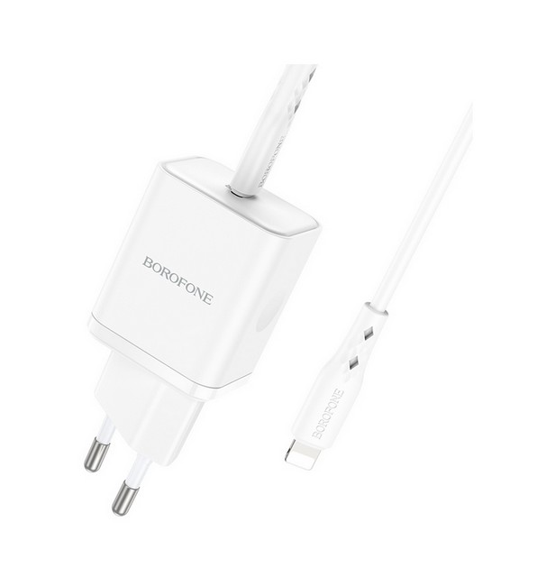 Rychlonabíječka Borofone BN6 pro iPhone včetně Lightning kabelu 20W ...
