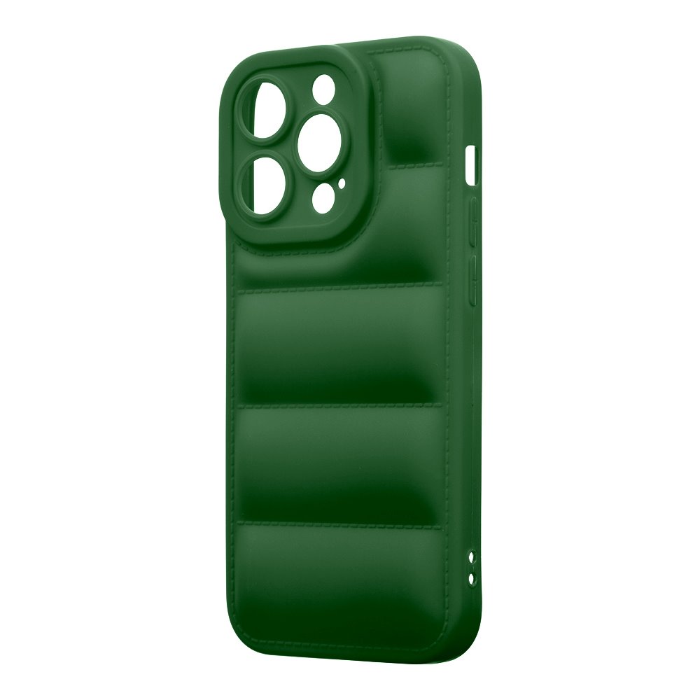 OBAL:ME Puffy Kryt pro Apple iPhone 14 Pro Dark Green | ProMobily.cz