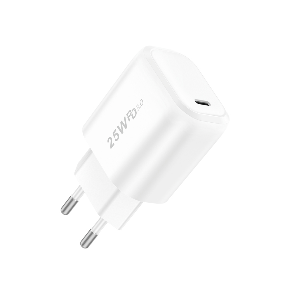 Adaptér Foneng EU40 - Typ C - PD 25W 3A bílý | ProMobily.cz