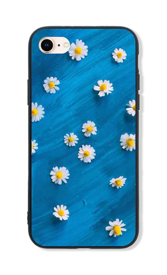 Obal na mobil iPhone SE 2020 TopQ LUXURY Daisy pevný kryt | ProMobily.cz