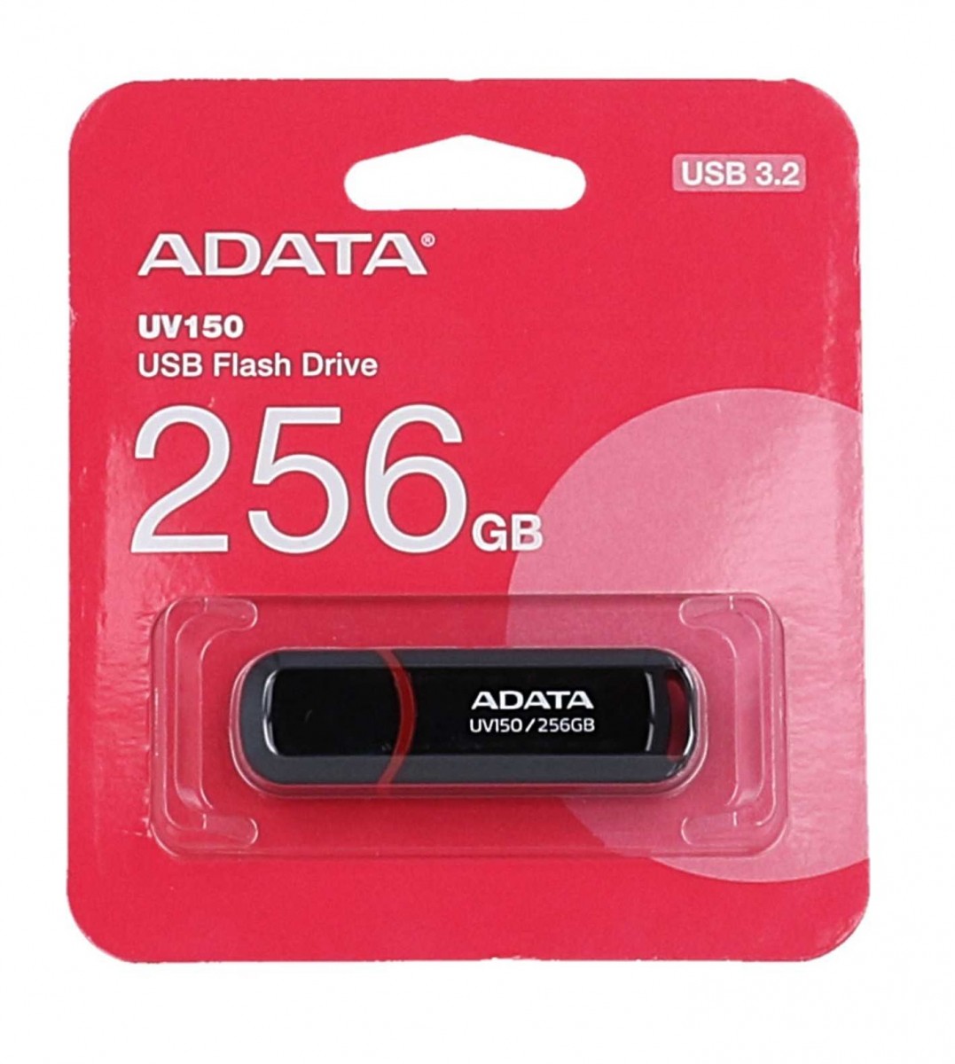 Flash disk ADATA UV150 256GB černo-červený | ProMobily.cz